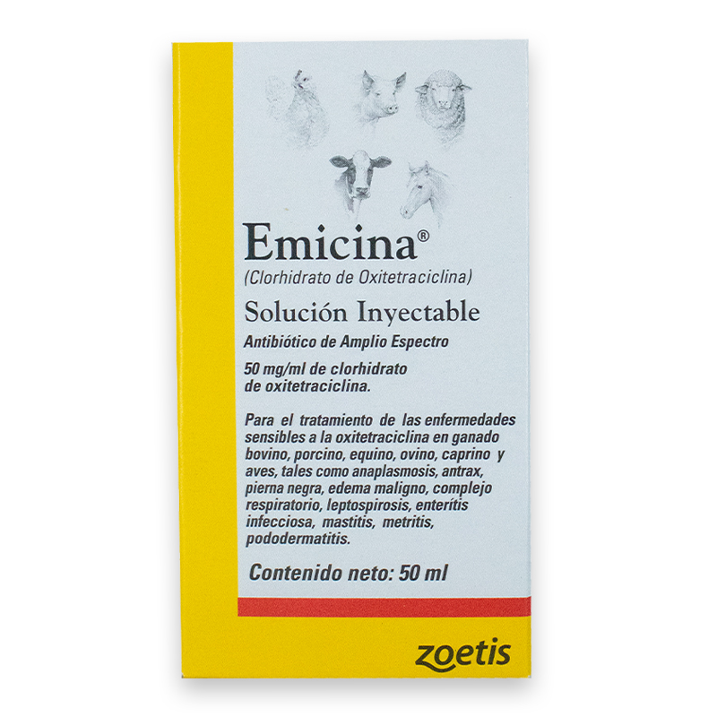 Colono Agropecuario - COR. EMICINA SOL INY 50 50ML(G)