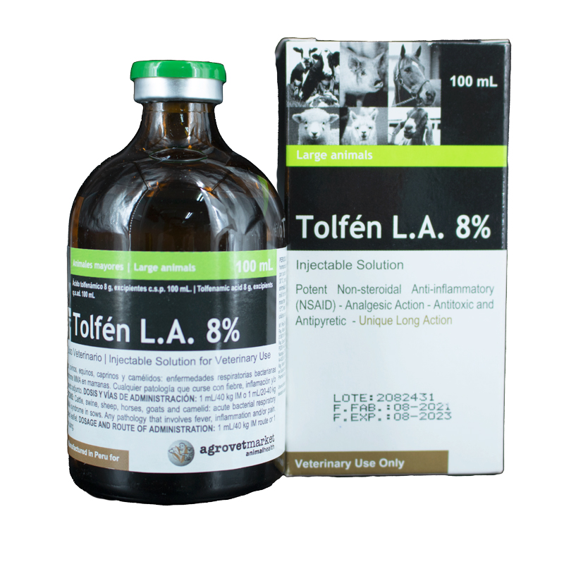 Colono Agropecuario - Tolfen LA 8% 100ML