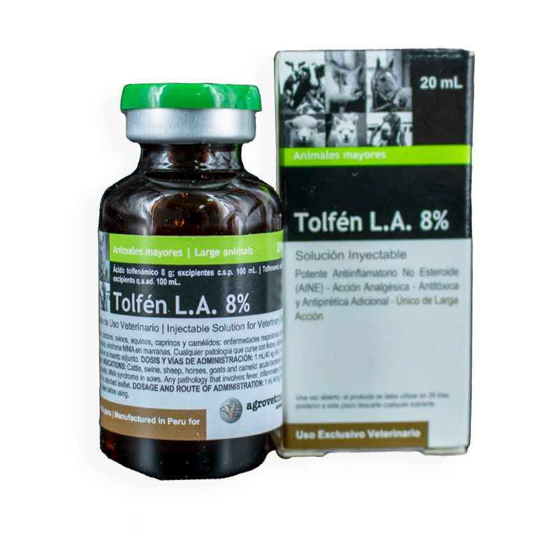 Colono Agropecuario - Tolfen LA 8% 20ML