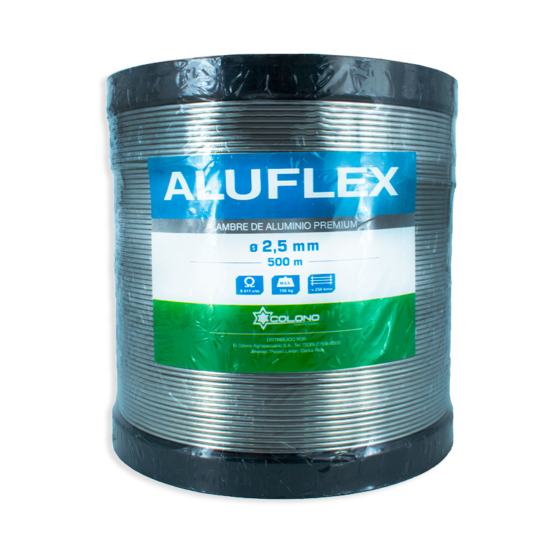 Colono Agropecuario - ALAMBRE ALUFLEX 2,5MM 500M